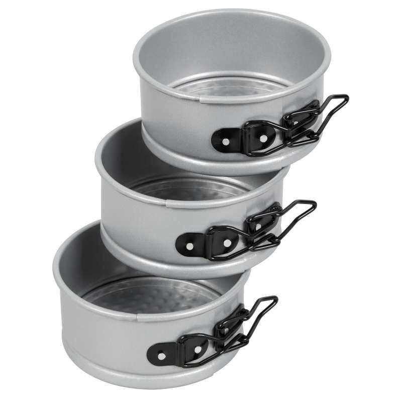 Daily Delights Mini Springform Pan Set, 3-Piece – Cakes Dreamer