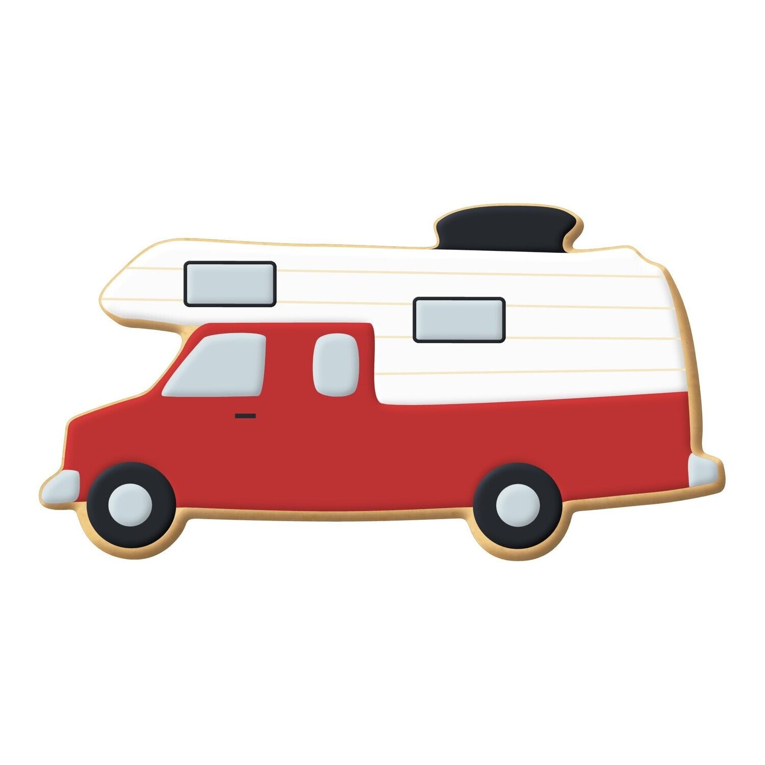 RV Camper Cookie Cutter 4 in – Cakes Dreamer