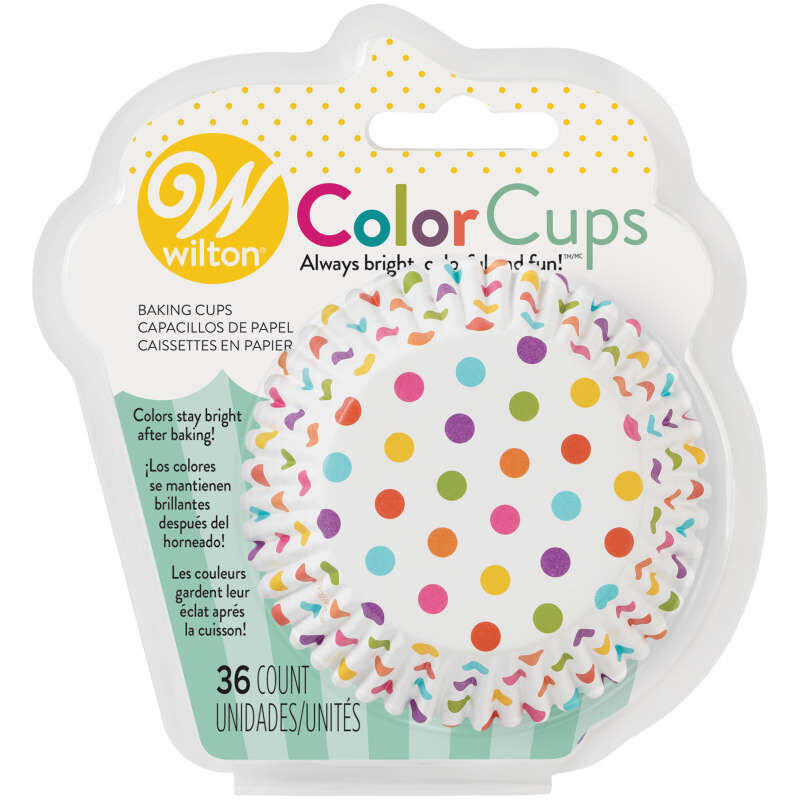 Polka Dot ColorCups Cupcake Liners, 36-Count – Cakes Dreamer