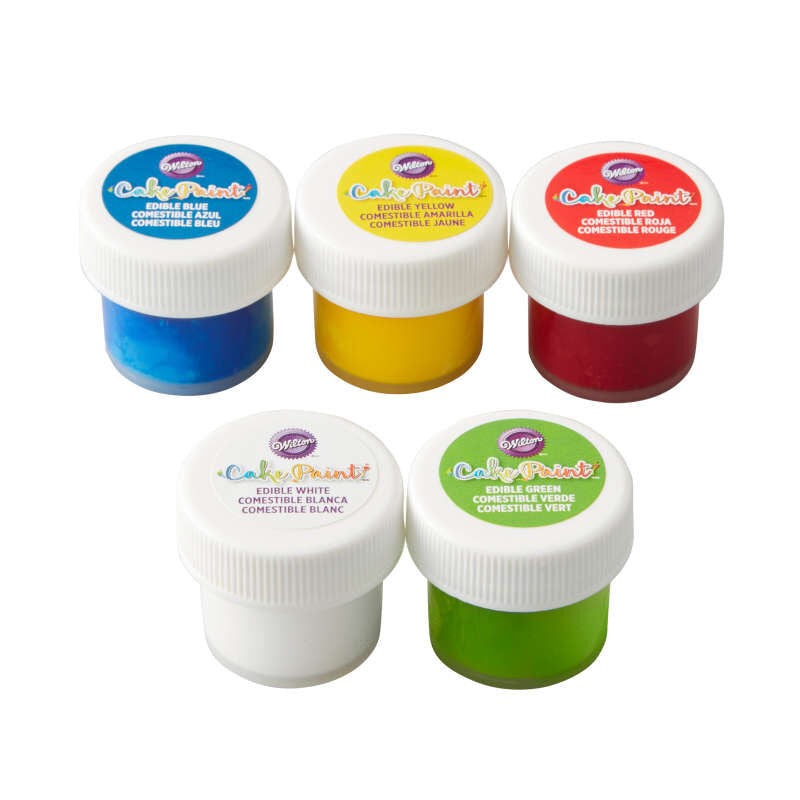 Cake Paint Set, 5-Piece – Cakes Dreamer