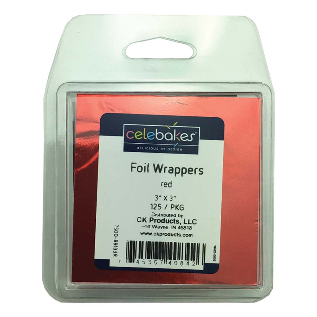 Foil Wrapper, 3" x 3" – Cakes Dreamer